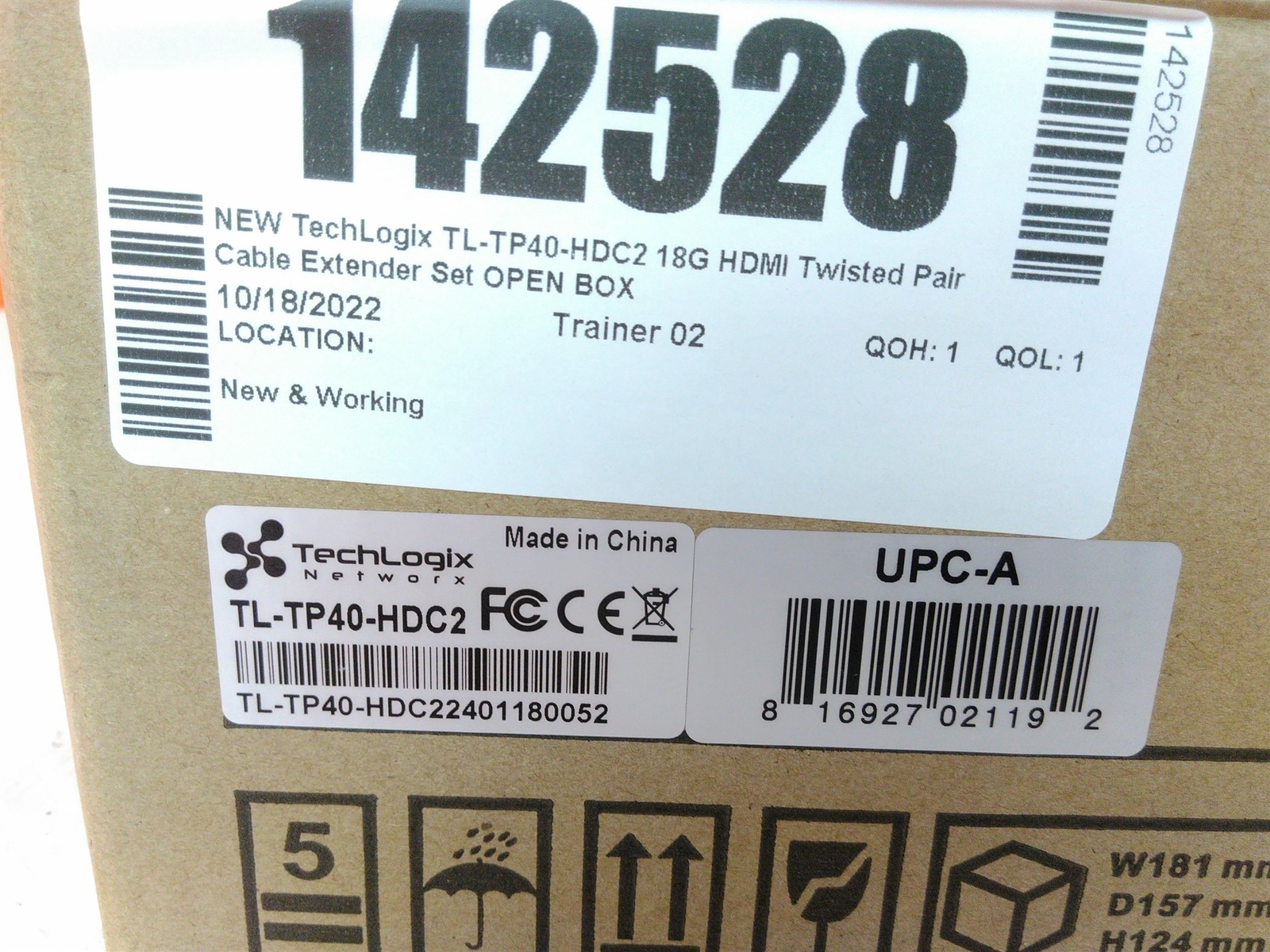 TechLogix+Networx+TL-TP40-HDC2+18G+HDMI%2FControl+Extender+%28Tx%2FRx ...