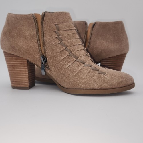 NWOT Franco Sarto Size 9M Booties Leather/Man Made Upper Laced Top ...