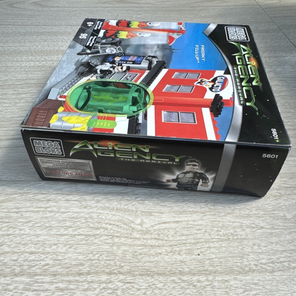 SEALED Mega Bloks 5601 Alien Agency The Arrival “Freaky Fill-up” | eBay