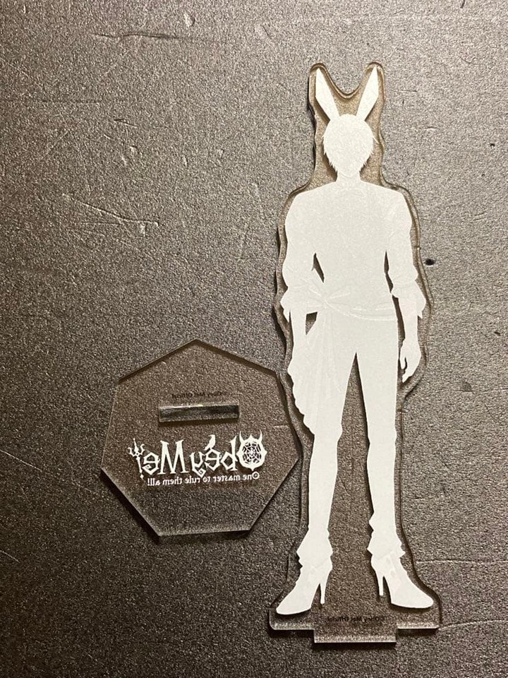 Obey Me Belphegor Acrylic Stand Bunny Boy Ver. | eBay