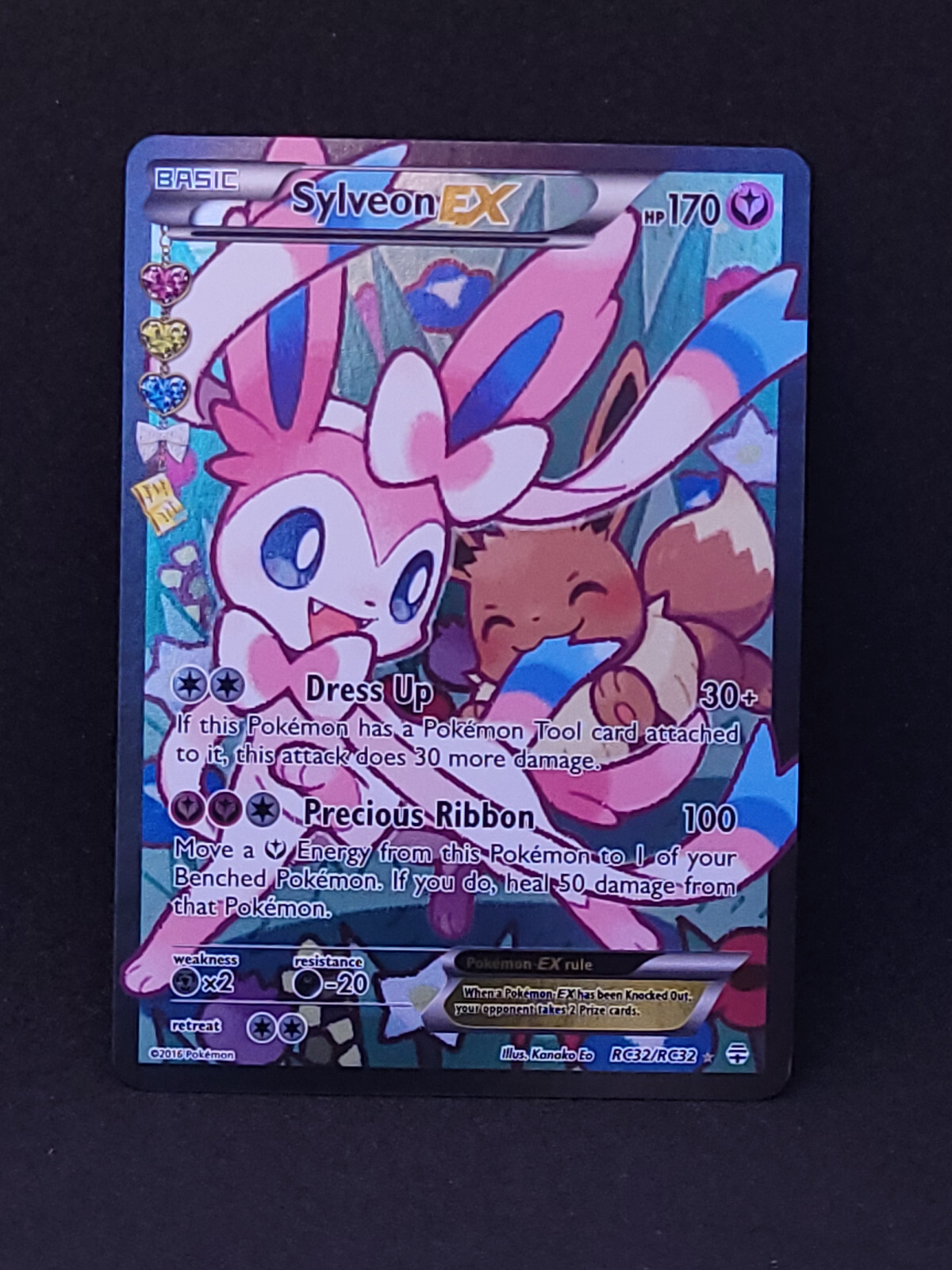 Pokemon Sylveon EX (Full Art) - Generations: Radiant Collection RC32 ...
