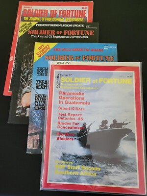 8 Soldier of Fortune Magazines | 1977- 1980 | HTF issues | eBay