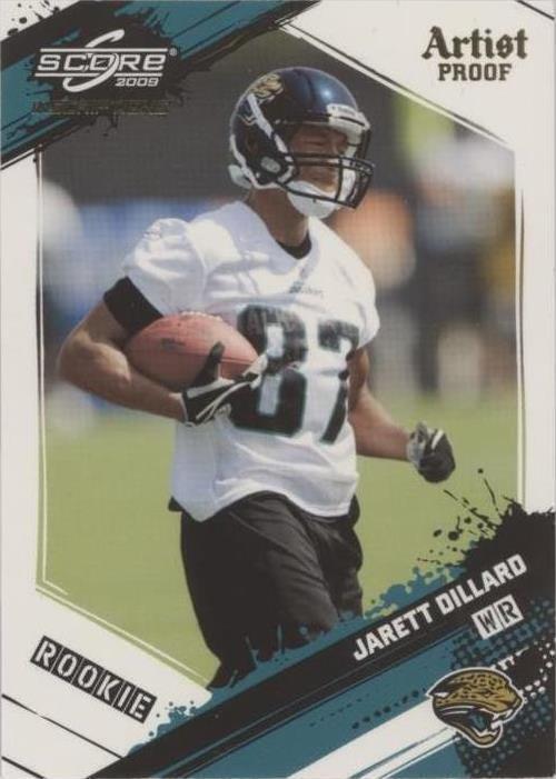 2009 Score Inscriptions - Rookie Jarett Dillard #350 Artist's Proof /32 ...