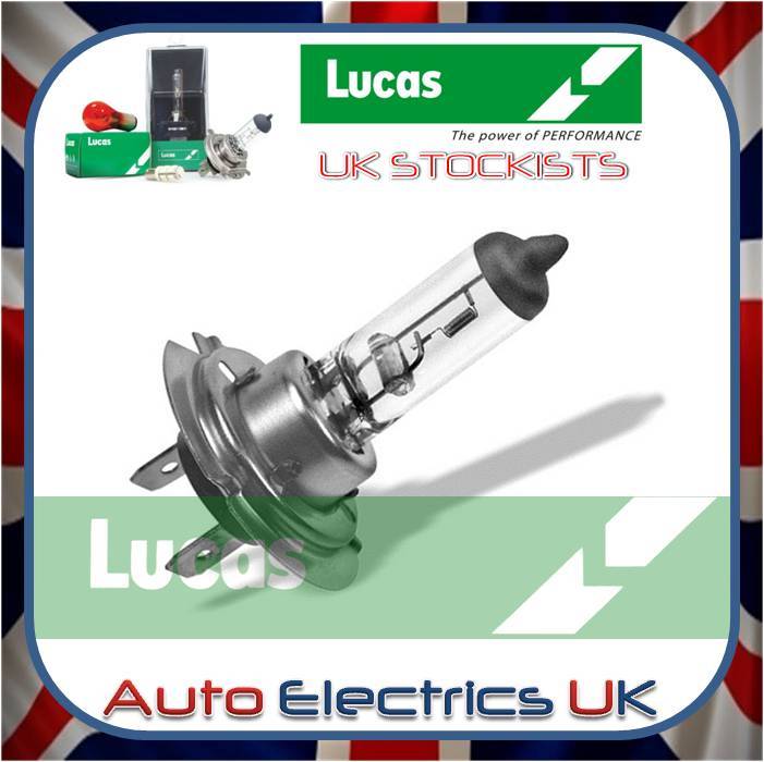 LUCAS H7 HEADLIGHT HEADLAMP BULB 499 477 12V 55W 'E' MARKED DIPPED BEAM ...