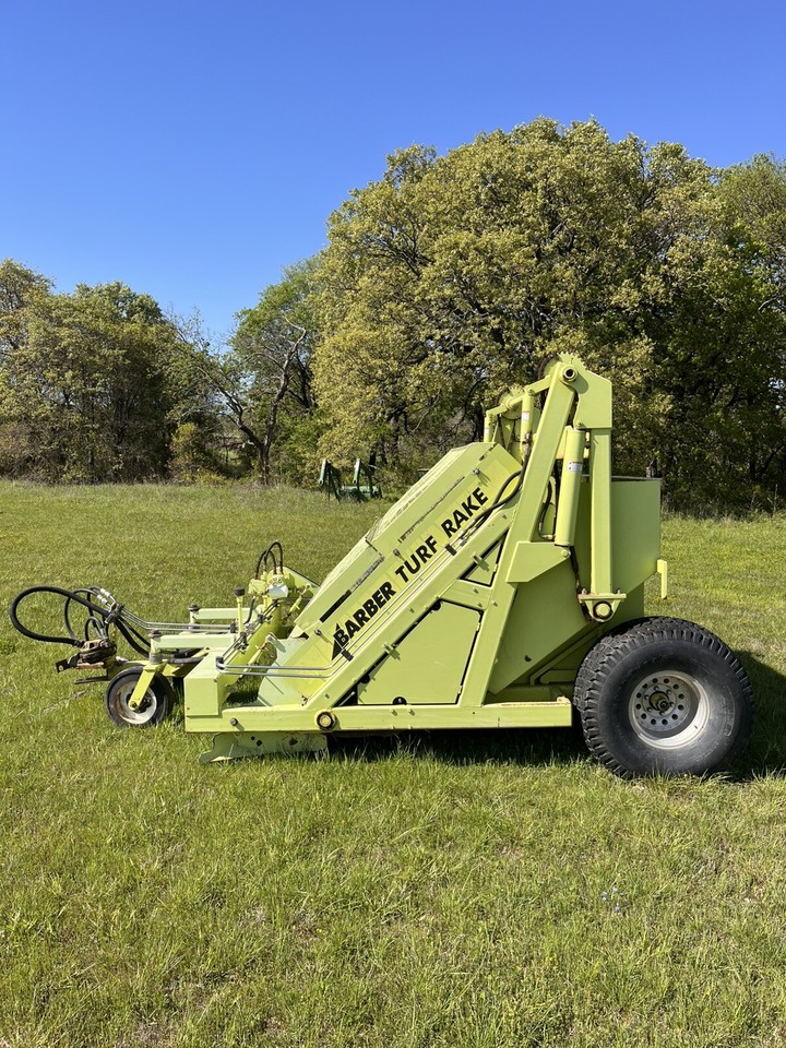 Barber Surf/Turf Rake Model 600HD Tractor Towed Beach Cleaner | eBay