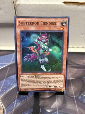 Yu-Gi-Oh! Subterror Fiendess 1st Ed. MACR-EN082 Super Rare NM/LP x1 | eBay