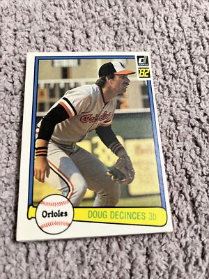 1982 Donruss Baltimore Orioles Baseball Card #279 Doug DeCinces | eBay