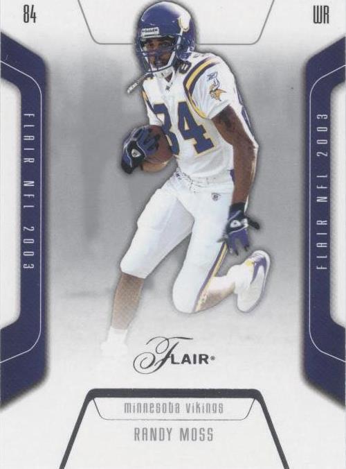 2003 Flair - Randy Moss #60 for sale online | eBay