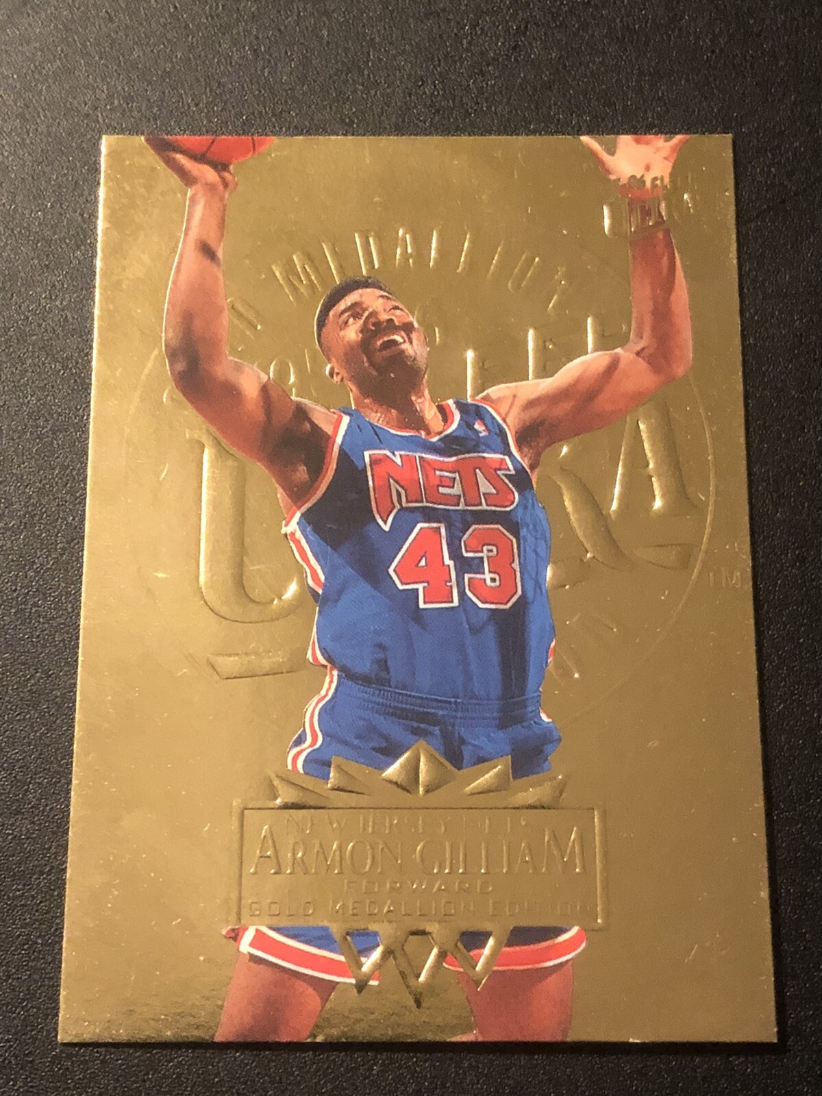 1995-96 Fleer Ultra - Gold Medallion Edition #114 Armon Gilliam for ...