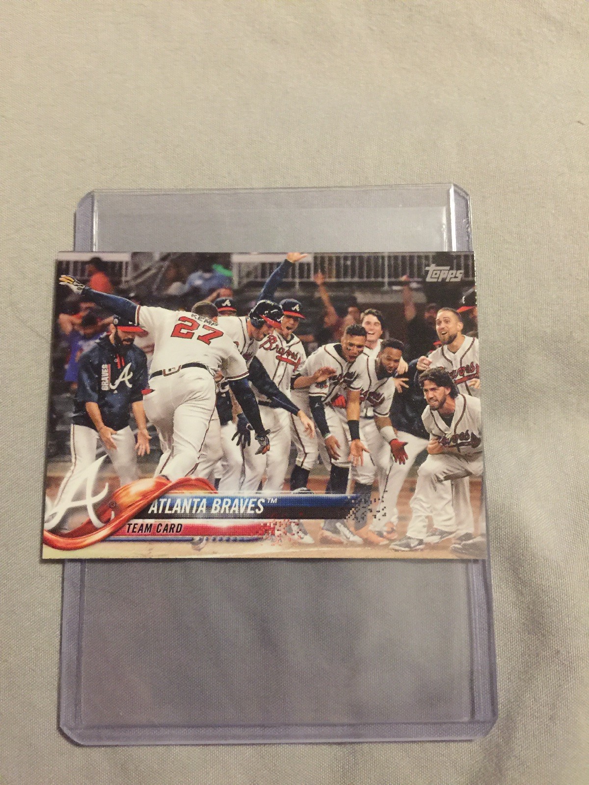 2018 Topps On Demand Mini Atlanta Braves Team Card Very RARE!! | eBay