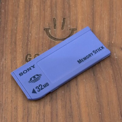 Sony 32MB Memory Stick MS Card Long MS For Sony Old Camera/PSP/Recorder ...