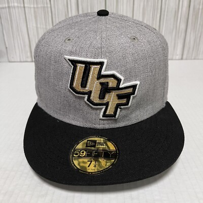 University Of Central Florida UCF Knights Hat Cap 7 1/4 New Era 59Fifty ...