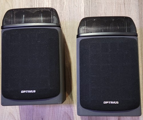 Optimus PRO LX5 8 Ohms Bookshelf Speaker Pair With Linaeum Tweeters ...