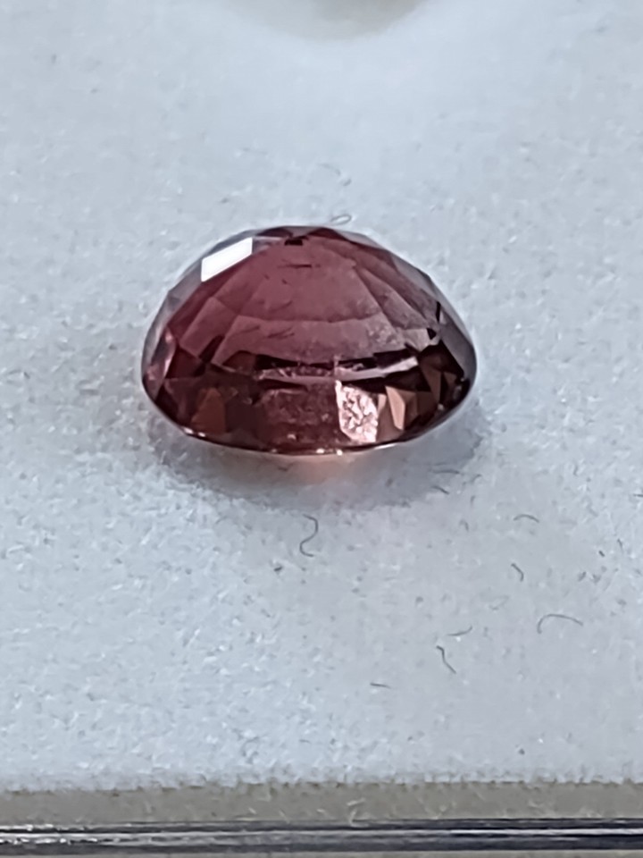 Natural 2.31ct Slightly Orangish Red Oval TOURMALINE | eBay