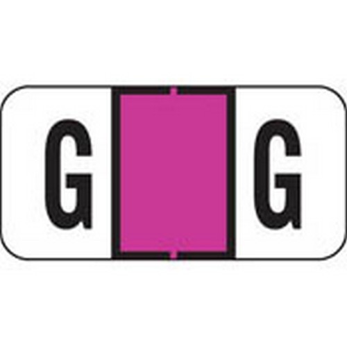 Jeter Compatible "G" Labels, Polylaminated Stock, 3/4 " X 1-1/2 ...