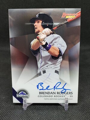 Brendan Rodgers Rookie RC 2015 Bowman's Best Auto Autograph B15-BR | eBay