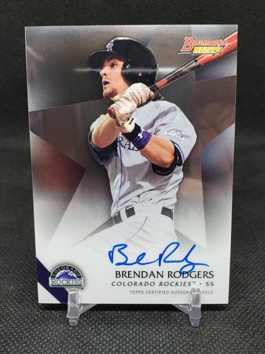 Brendan Rodgers Rookie RC 2015 Bowman's Best Auto Autograph B15-BR | eBay