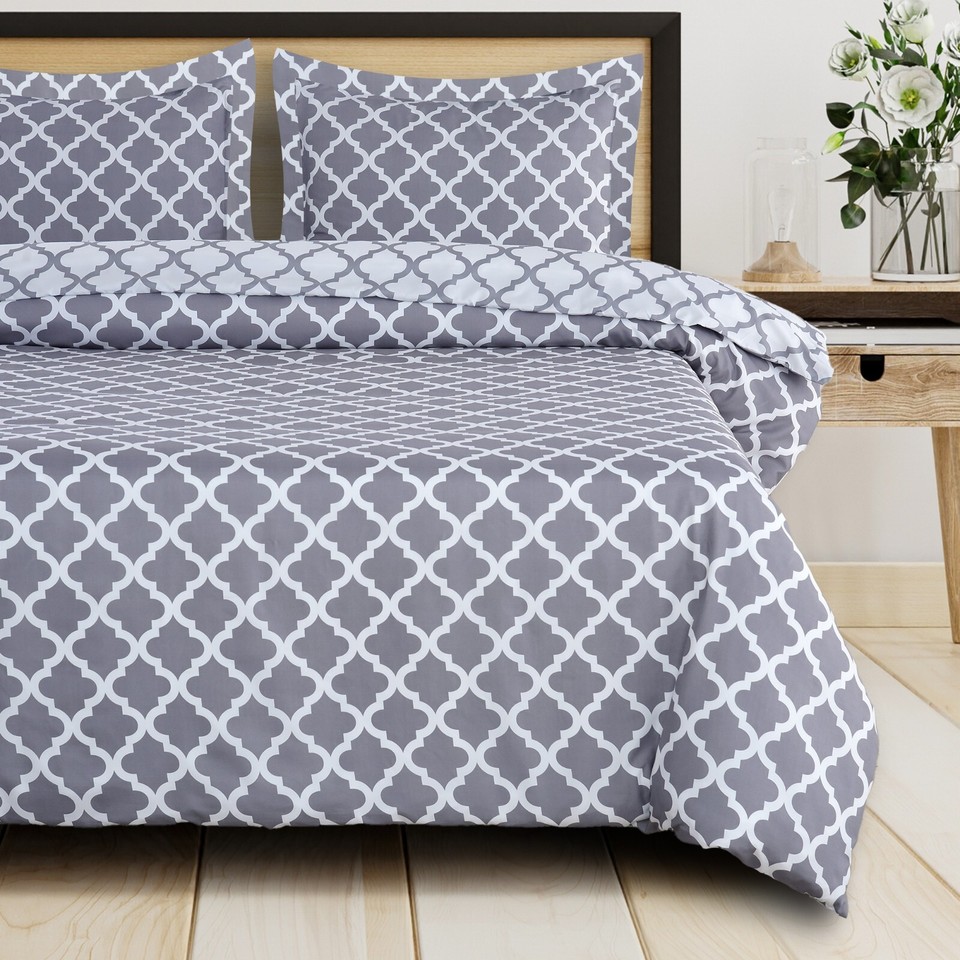 Duvet Cover or Insert All Season Microfiber Comforter Quilt Covers Bedding Set | eBay