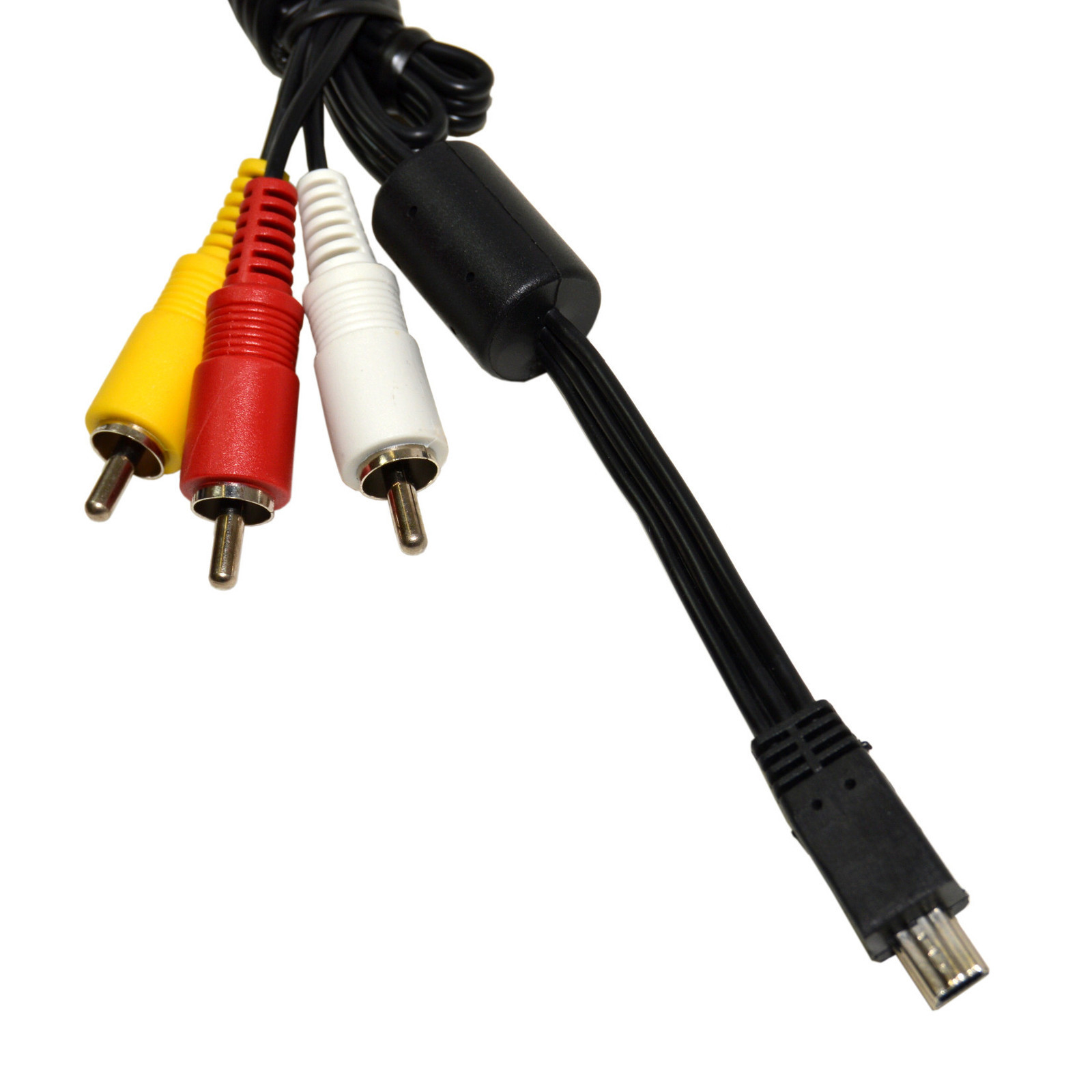 Mini USB To 3 RCA AV Cable for Canon PowerShot Series Digital Camera ...