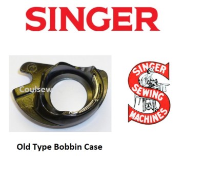 Singer Sewing Machine Black Plastic Bobbin Case old Type 507 513 514 ...