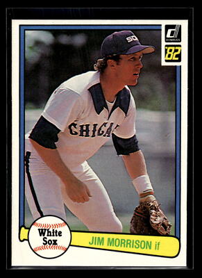 1982 Donruss Baseball #395 Jim Morrison "Set Break" Mint Chicago White ...