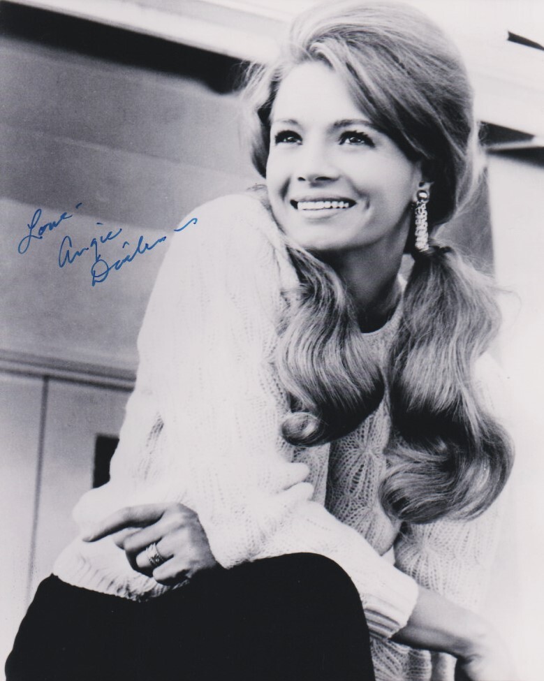 ANGIE DICKINSON hand-signed BEAUTIFUL YOUNG 8x10 lifetime coa PRETTY IN ...