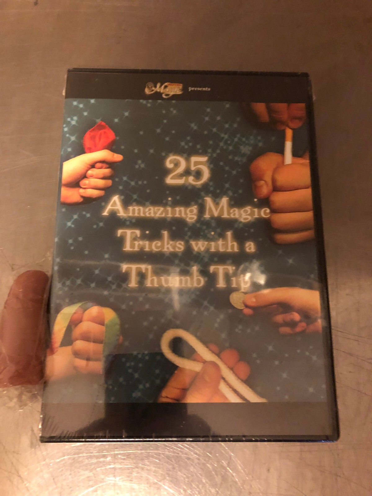 25 Amazing Magic Tricks With a Thumb Tip DVD 2002 - A | eBay