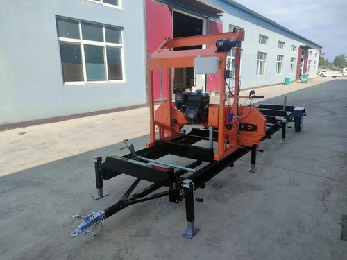 32" Portable Sawmill w/ Wheel&Trailer Hitch 15HP 420cc Gas Powerd ...