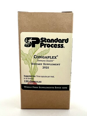 Standard Process Congaplex, 150 Capsules, Immune Health, Exp. 10/2026 ...