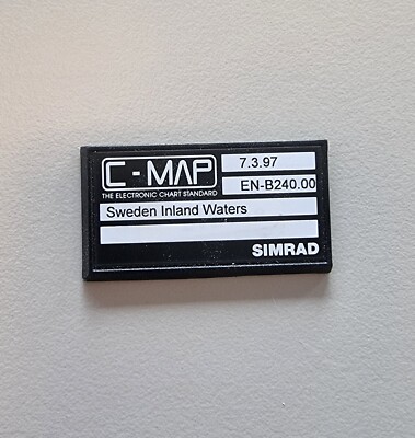 C-MAP SIMRAD SWEDEN INLAND WATERS / LAKES C-Card Marine Charts EN-B240 ...