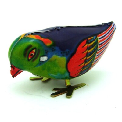 Tin Magpie Collectible Wind-Up Toy | eBay