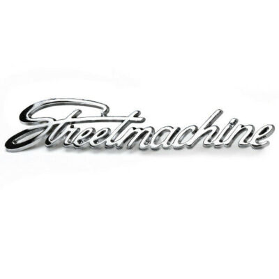 Empi 3183 Chrome "Streetmachine" Emblem For Hot Rods, Street Rods ...