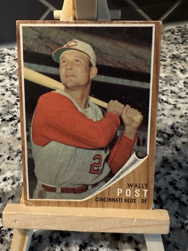 1962 Topps Wally Post Cincinnati Reds #148 | eBay