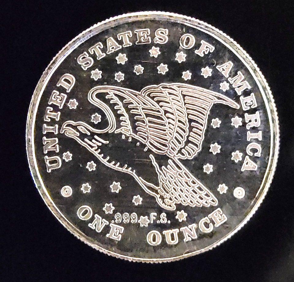 St Gaudens Standing Liberty Design Bullion-999 Silver 1 Oz Ounce Art ...