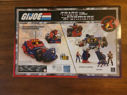 Transformers gi joe Collaborative Set Of 4 Megatron Soundwave Bumble ...