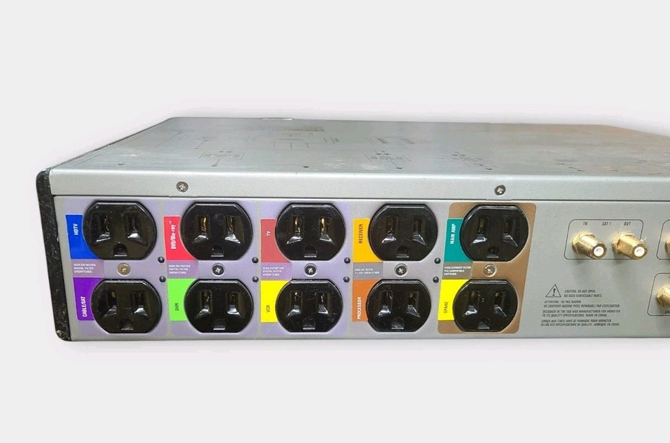 Monster Power HDP 2500 High Definition Power Center Surge Protector | eBay