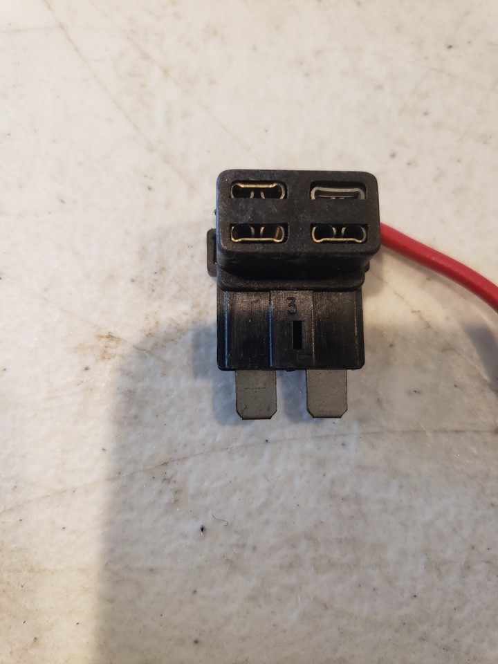 Waytek ATO Fuse Circuit Tap Fuse Blade Dual Circuit Adapter#46045 | eBay