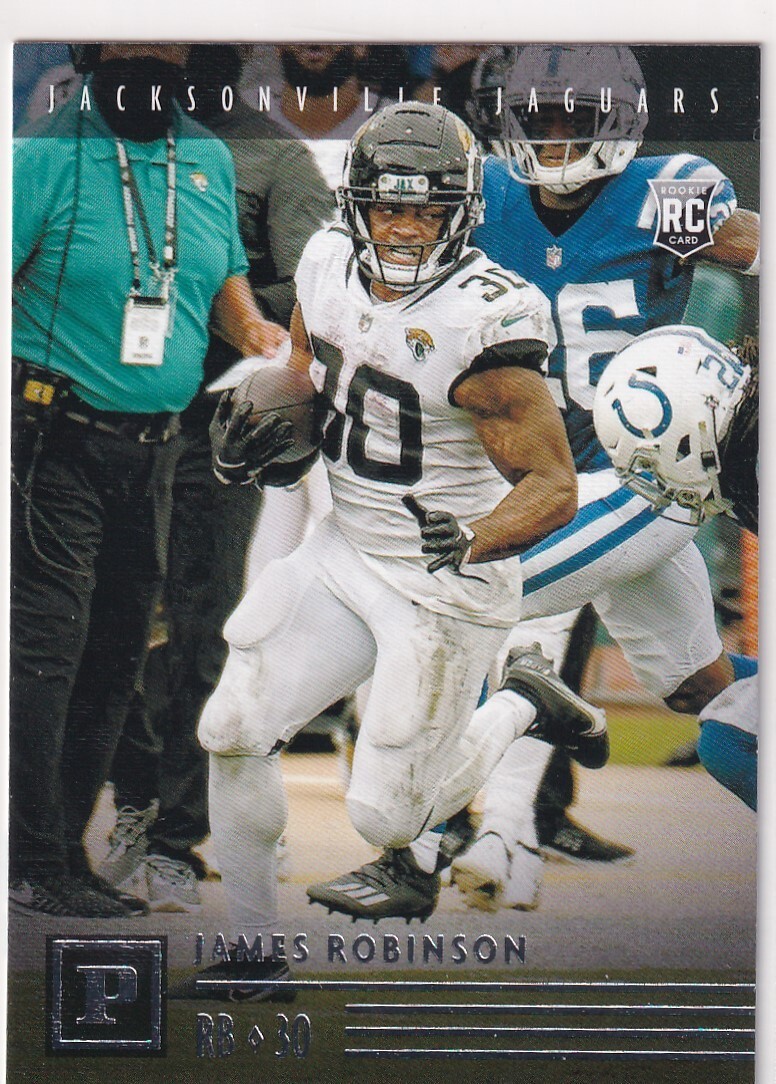 2020 CHRONICLES PANINI RC JAMES ROBINSON JACKSONVILLE JAGUARS ROOKIE BZ ...