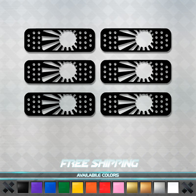 JDM Rising Sun Band Aid Vinyl Decal Sticker Pack Car Window Truck Funny ...