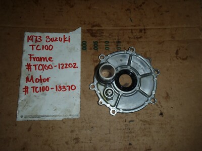 SUZUKI 1973 TC100 TC 100 enduro rotary valve cover | eBay