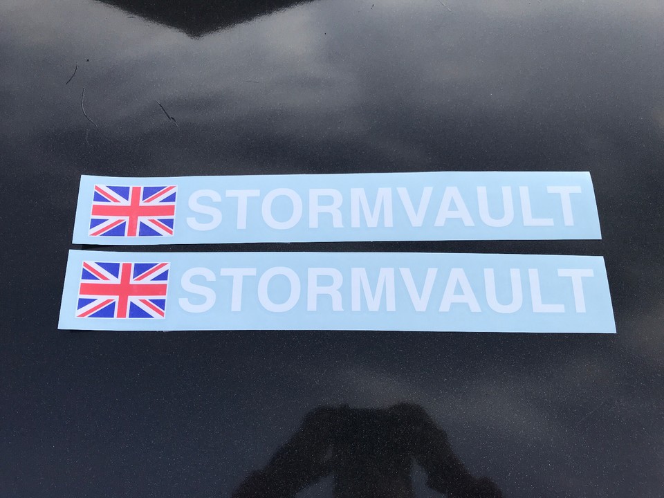 Motorsport UK Driver Name stickers with flags - MSA race rally car ...