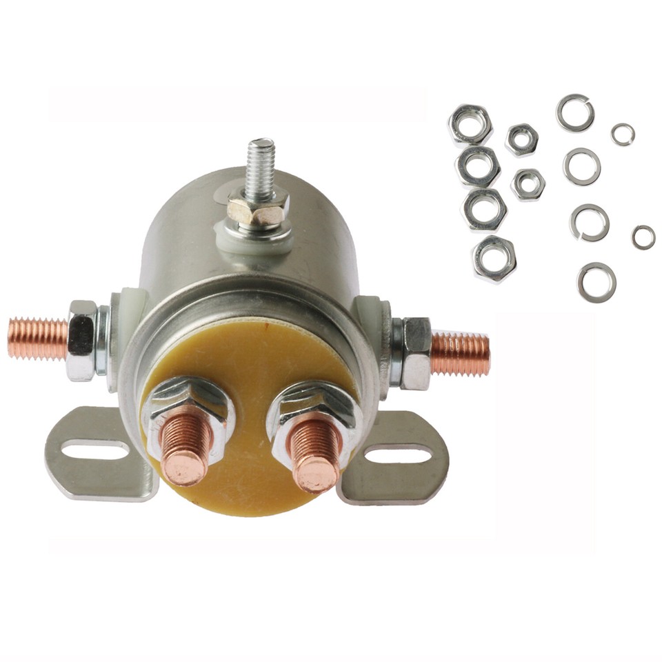 4Pcs Solenoid Relay Switch for Prestolite Ramsey Winch Golf Continuous ...
