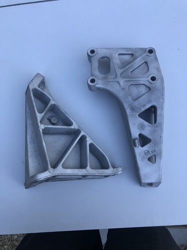 BMW E34 E32 M30 S38 Engine Motor Mounts Arm Bracket Left Right Set 1988 ...