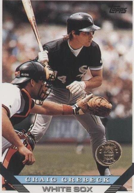 1993 Topps - Craig Grebeck #259 Inaugural Colorado Rockies for sale ...