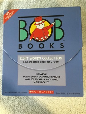 Bob Books Sight Words Collection Kindergarten And First Grade E3D | eBay