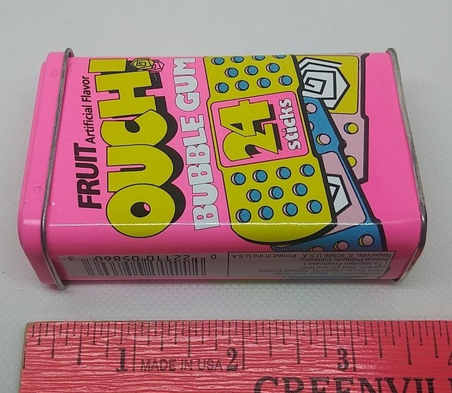 RARE OUCH Bubble Gum Bandaid Vintage Tin 1990s for sale online | eBay