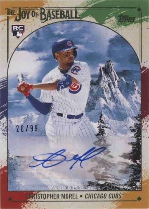 2023 Topps X Bob Ross The Joy of Baseball - Christopher Morel #44B ...