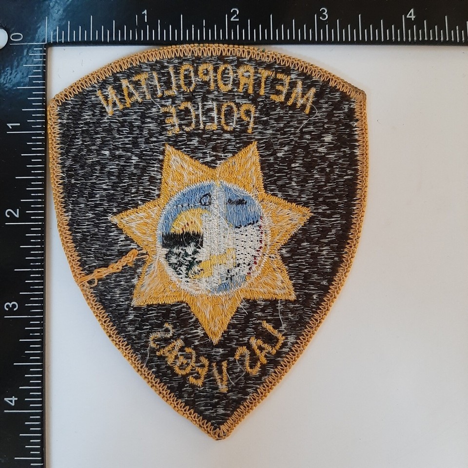 VINTAGE Metropolitan Police Las Vegas Nevada Patch | eBay