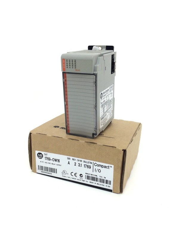 Allen-Bradley 1769-OW16 CompactLogix Relay Output Module New Factory ...