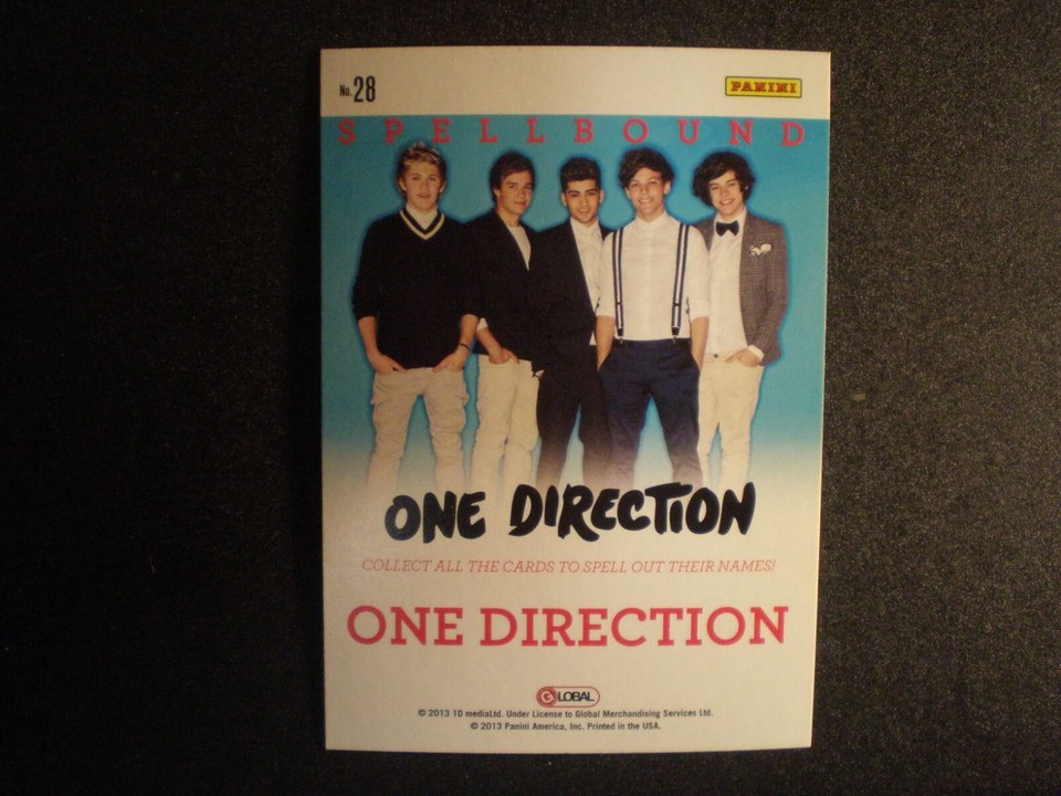 2013 Panini One Direction Spellbound One Direction Card # 28 | eBay